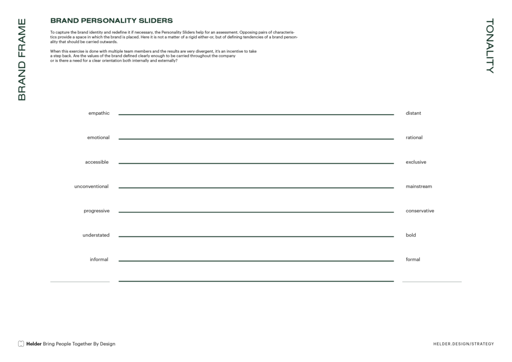 Why brand values are relevant and how you define them – Helder